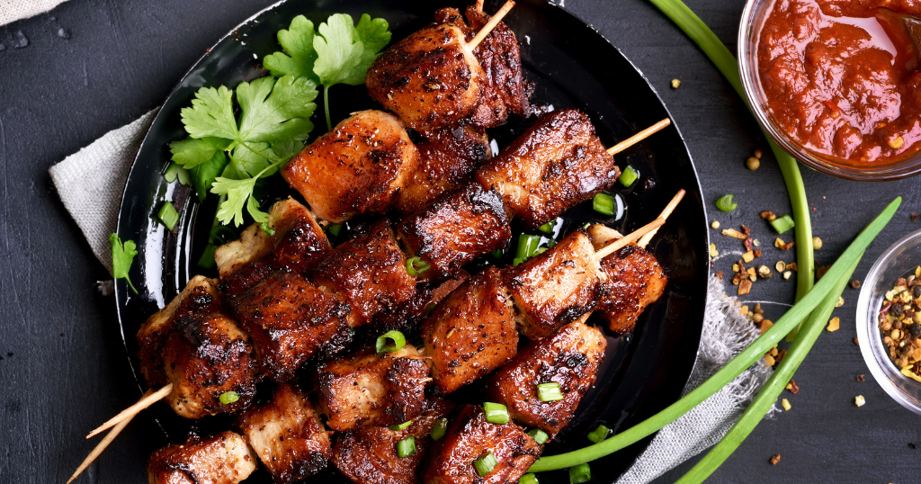 These 25-Minute Barbecue Pork Kebabs Are Flavor Packed Recipe
