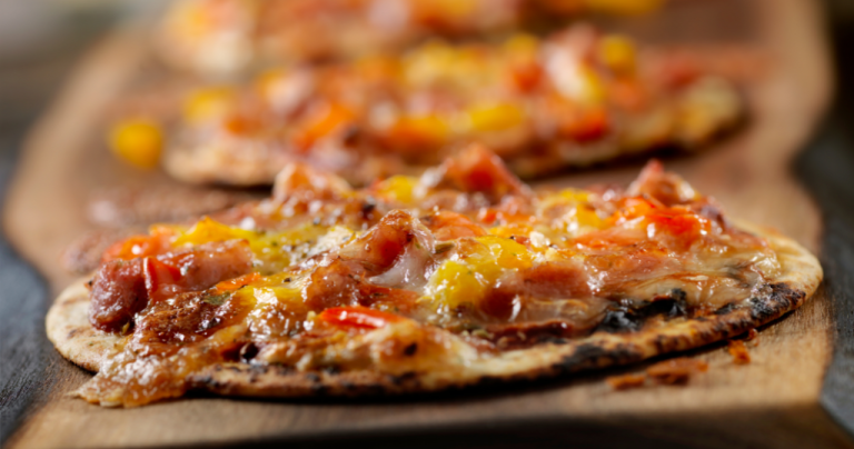 Sausage and Pepper Tortilla Pizza (22 Minutes) Recipe