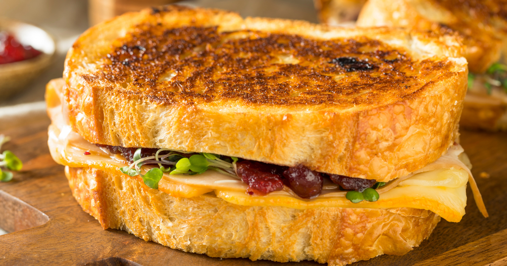 Turkey and Cranberry Panini (20-22 Minutes) Recipe