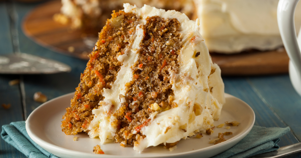 Two Tier Carrot Cake with Cream Cheese Frosting (1 Hr, 35 Mins ...
