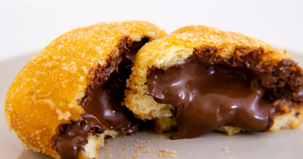 Nutella Stuffed Bombolini (1 Hr, 15 Mins + Rising Time) Recipe