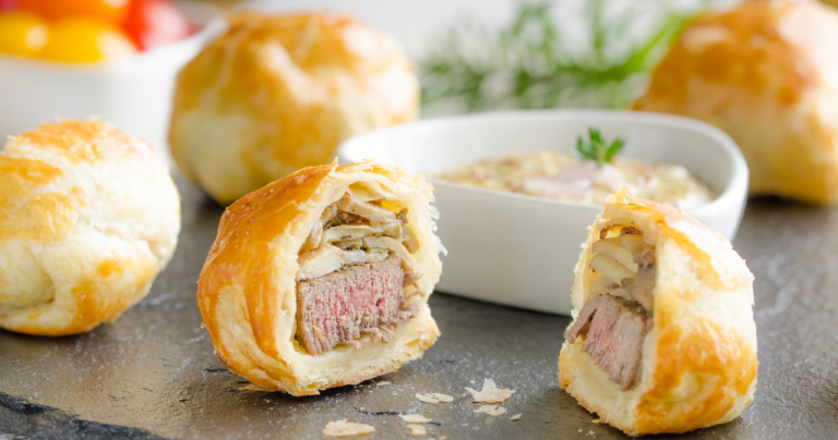 Mini Beef Wellington Bites (1 Hr, 10 Mins) Recipe