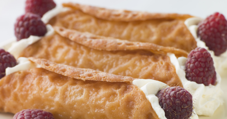 Homemade Cream Filled Brandy Snaps (55 Mins + Cooling Time) Recipe